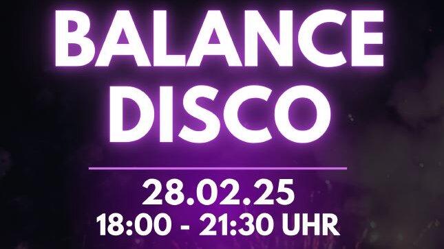 Balance e.V.: Balance Disco